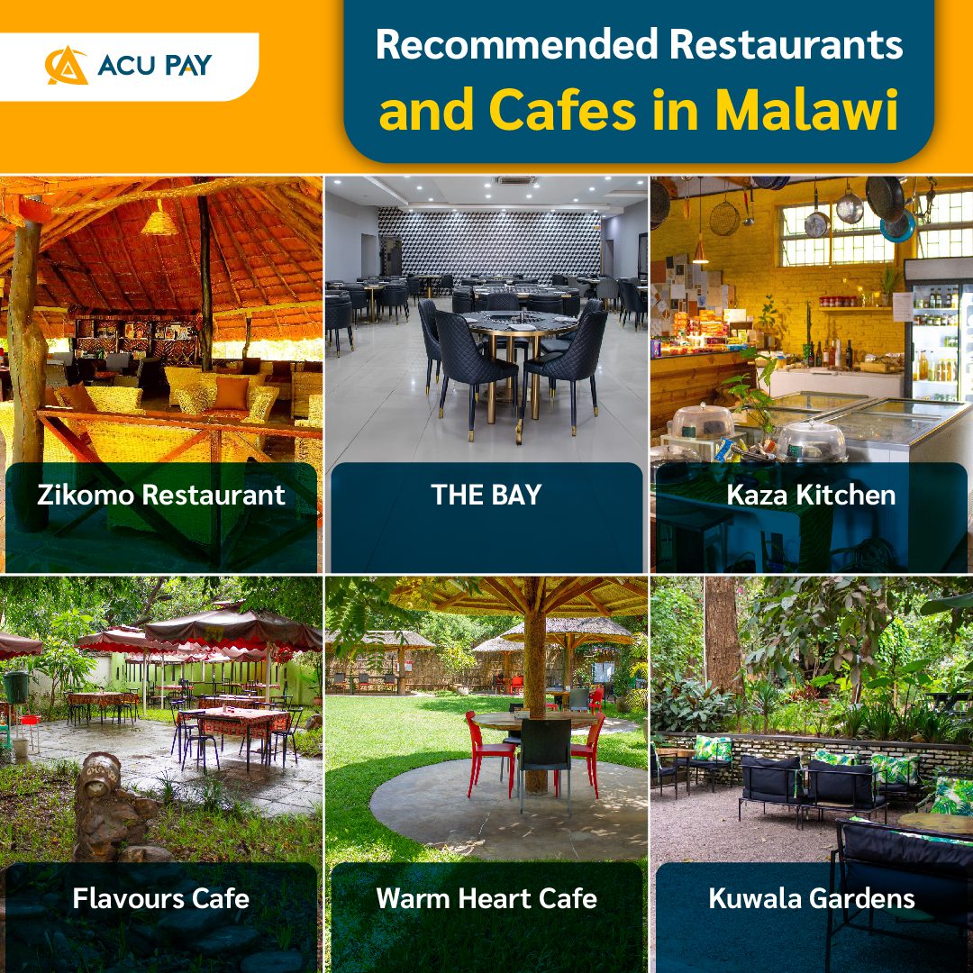 Recommended Restaurants and Cafes in Malawi - ACU MWK